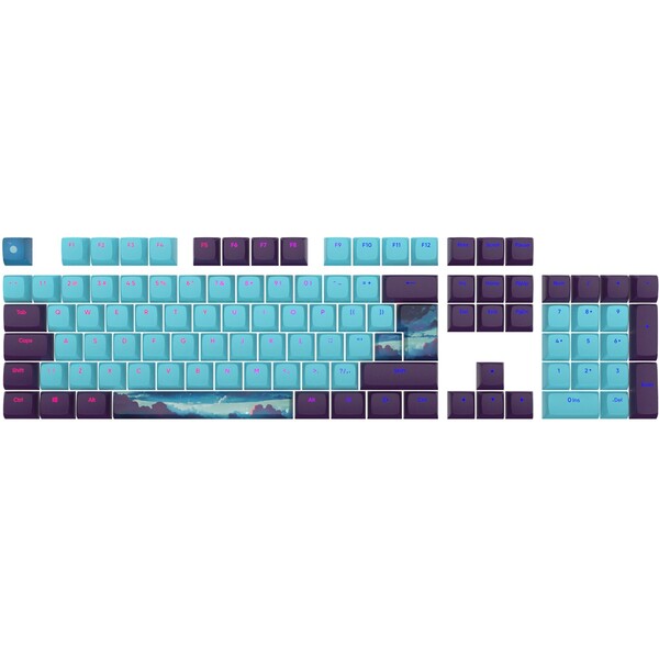 Dark Project - Night Sky Keycaps - BRLOH.sk