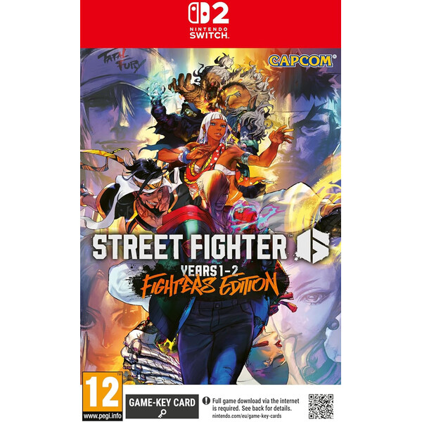 Street Fighter 6 Years 1-2 Fighters Edition (Code in Box) (Switch 2 ...