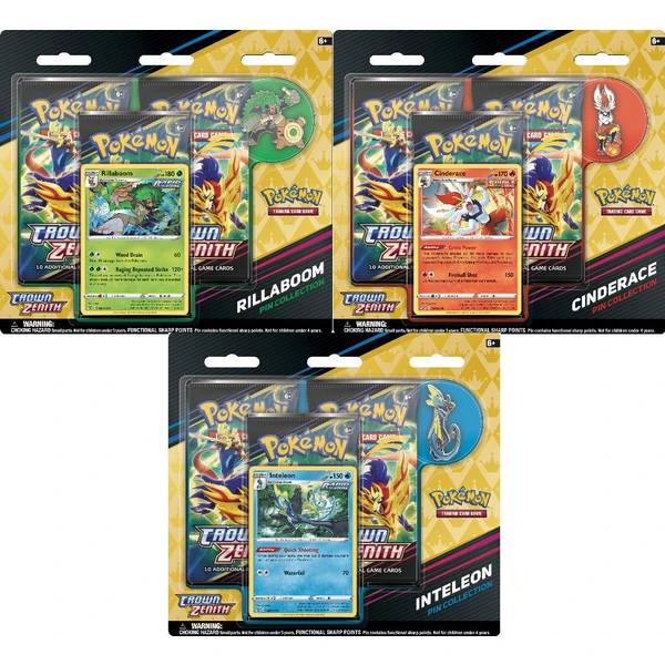 Pokémon TCG: Crown Zenith - Pin Collection - BRLOH.sk