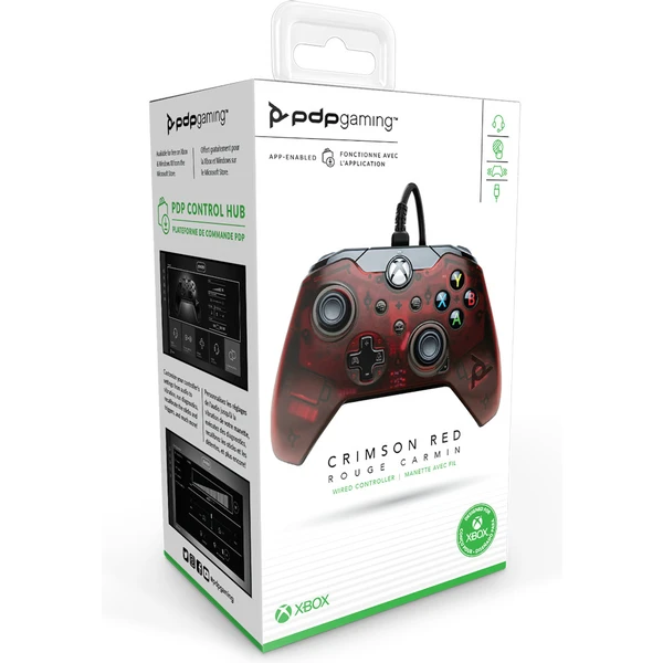 PDP Wired Controller Red (Xbox One/Xbox series) - BRLOH.sk
