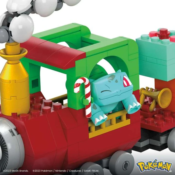 Pokémon Mega Construx Construction Set Holiday Pokémon Train - BRLOH.sk