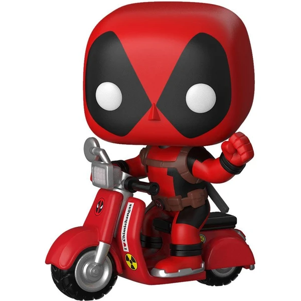 Deadpool POP! Rides Vinyl Figure Deadpool & Scooter 9 cm - BRLOH.sk