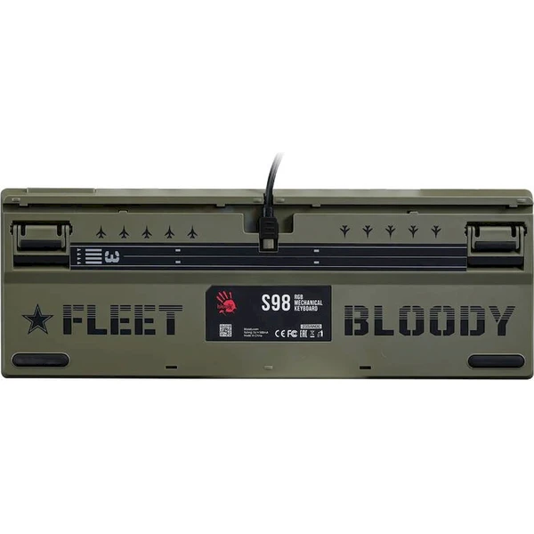 A4tech Bloody S98 Aviator RGB herná mechanická klávesnica (CZ/SK ...