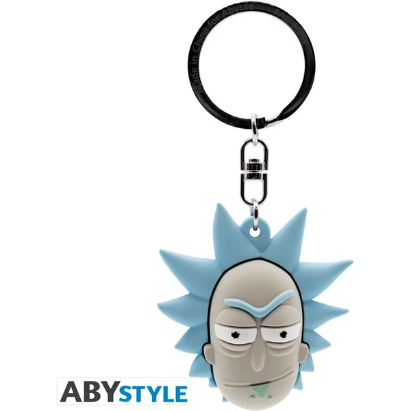 3D Kľúčenka Abysse Corp Rick & Morty - Rick Sanchez - BRLOH.sk