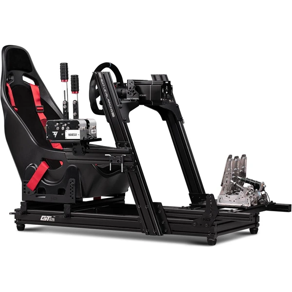 Next Level Racing GT Elite Aluminium Simulator Cockpit - Front and Side ...