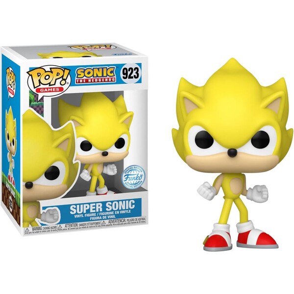 Funko POP! #923 Games: Sonic - Super Sonic (Šanca na chase) (Exclusive ...