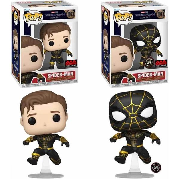 Funko POP Marvel: SMNWH S2- Spider-Man(BK) w/CH - BRLOH.sk