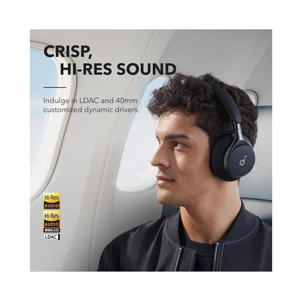 Anker Soundcore Space One bluetooth slúchadlá čierna - BRLOH.sk